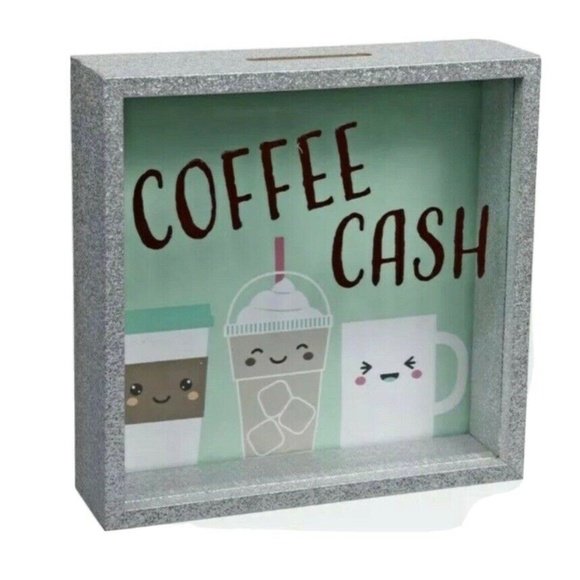 Accents | Coffee Cash Bank New For Home Or Office 55 X 55 | Poshmark